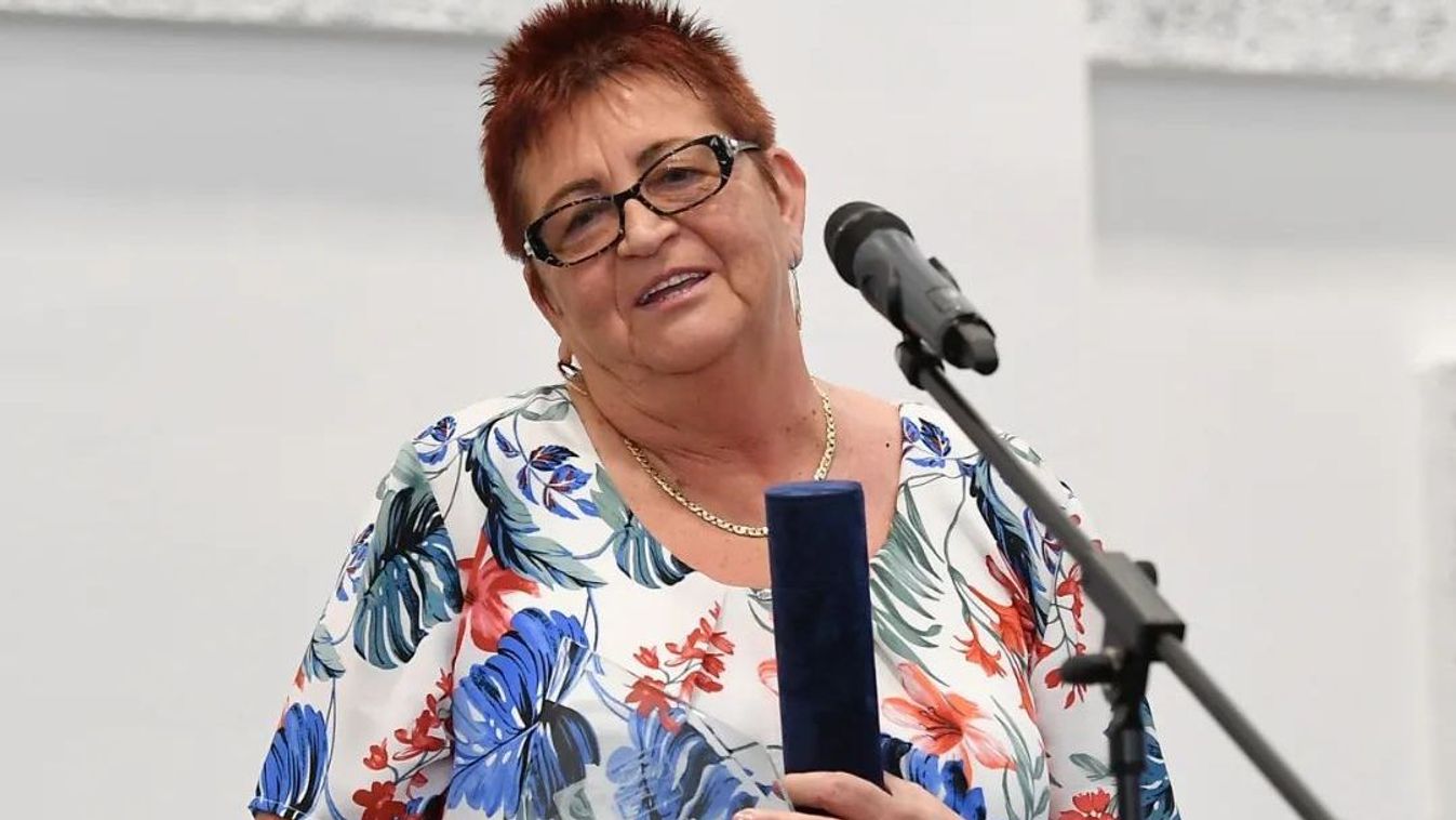 Életműdíjat vehetett át Harsányi Mária