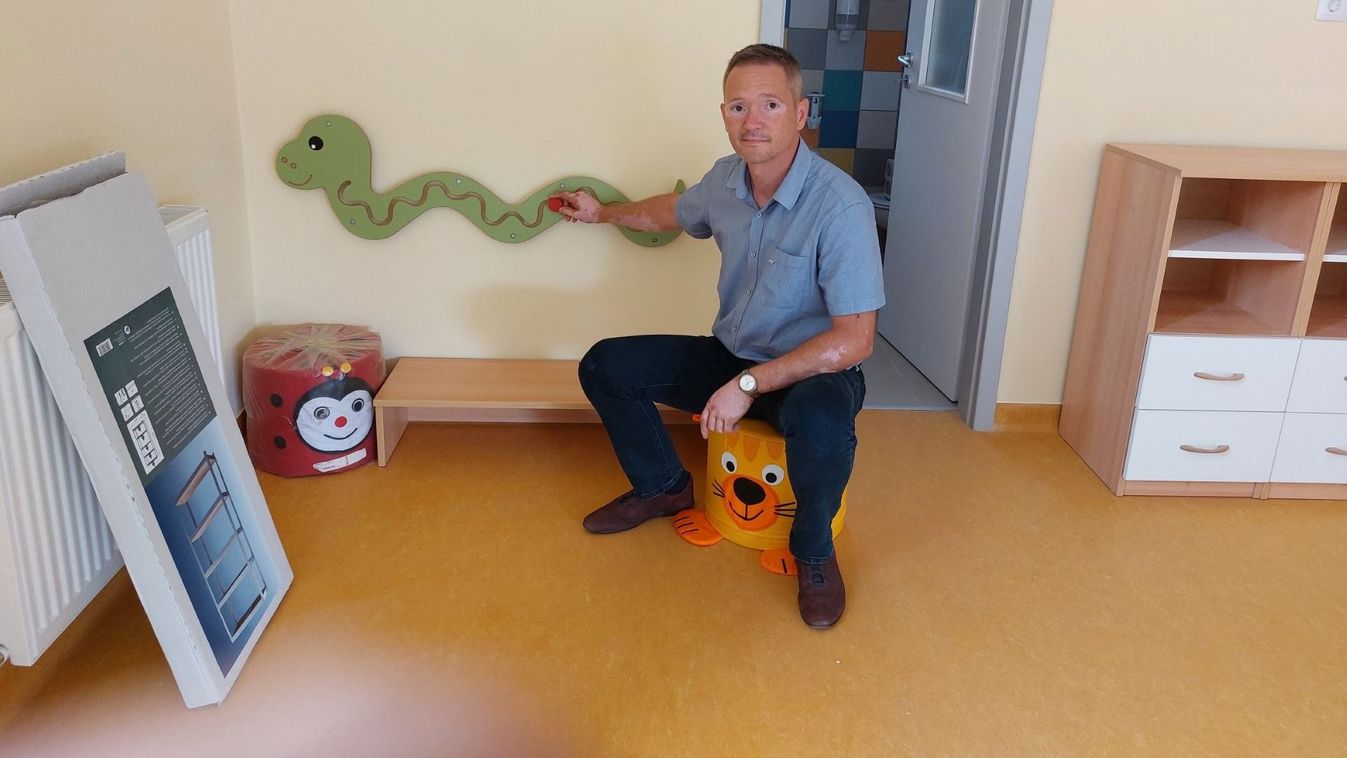 Ilyen a hőgyészi minibölcsőde belülről