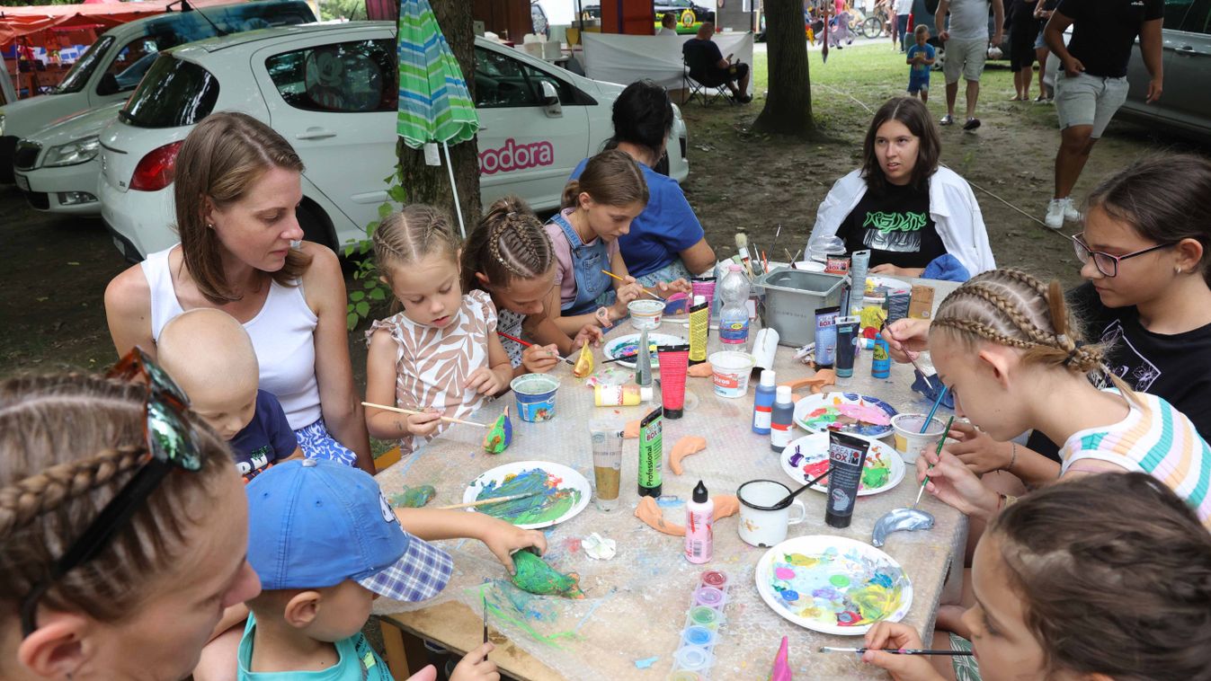 Benépesült a Bartal-park a faddi falunapon