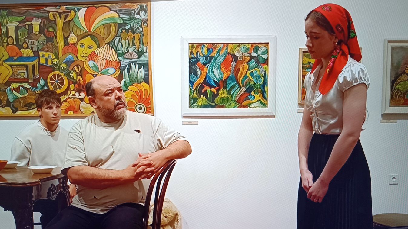 Cigány mese elevenedett meg Balázs János festményei között