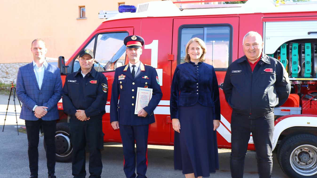 Piroska után Rosemary – új tűzoltóautó állt szolgálatba Tevelen ...