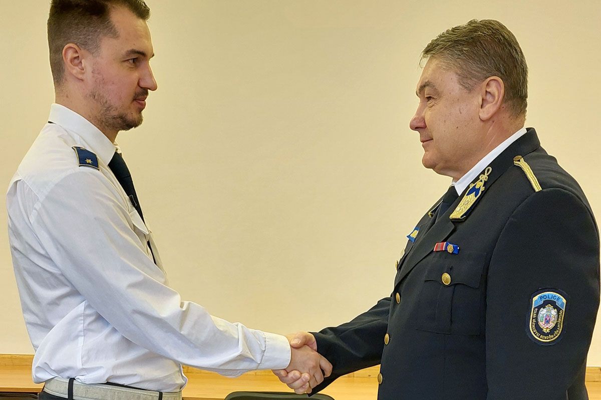 Brunner Ádámot nevezték ki a közlekedésrendészeti osztály új vezetőjének